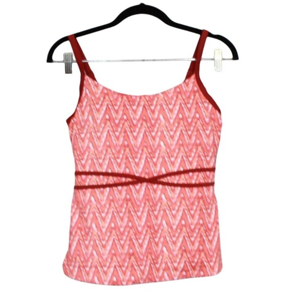 L.L. Bean | Swim | Ll Bean Upf 5 Orange Tankini Swim Bathing Suit Size ...